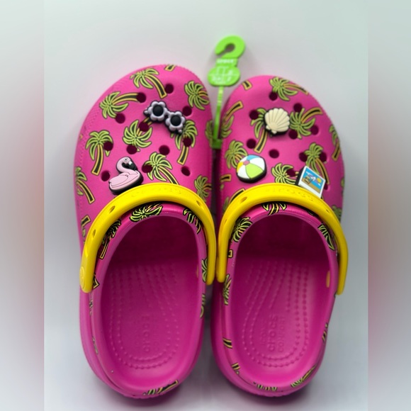 CROCS | Shoes | Crocs Cutie Crush Spring Break Clogk Pink Beach Junior ...